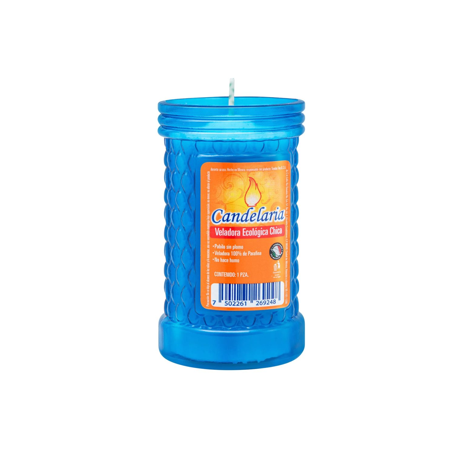 Veladora ecológica chica Candelaria | Tiendas 3b