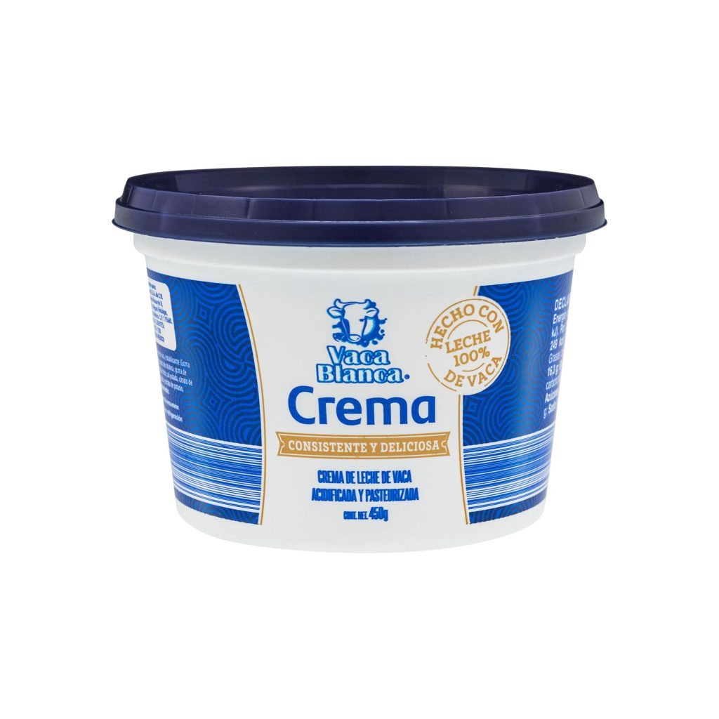 Crema Acida Vaca Blanca | Tiendas 3b