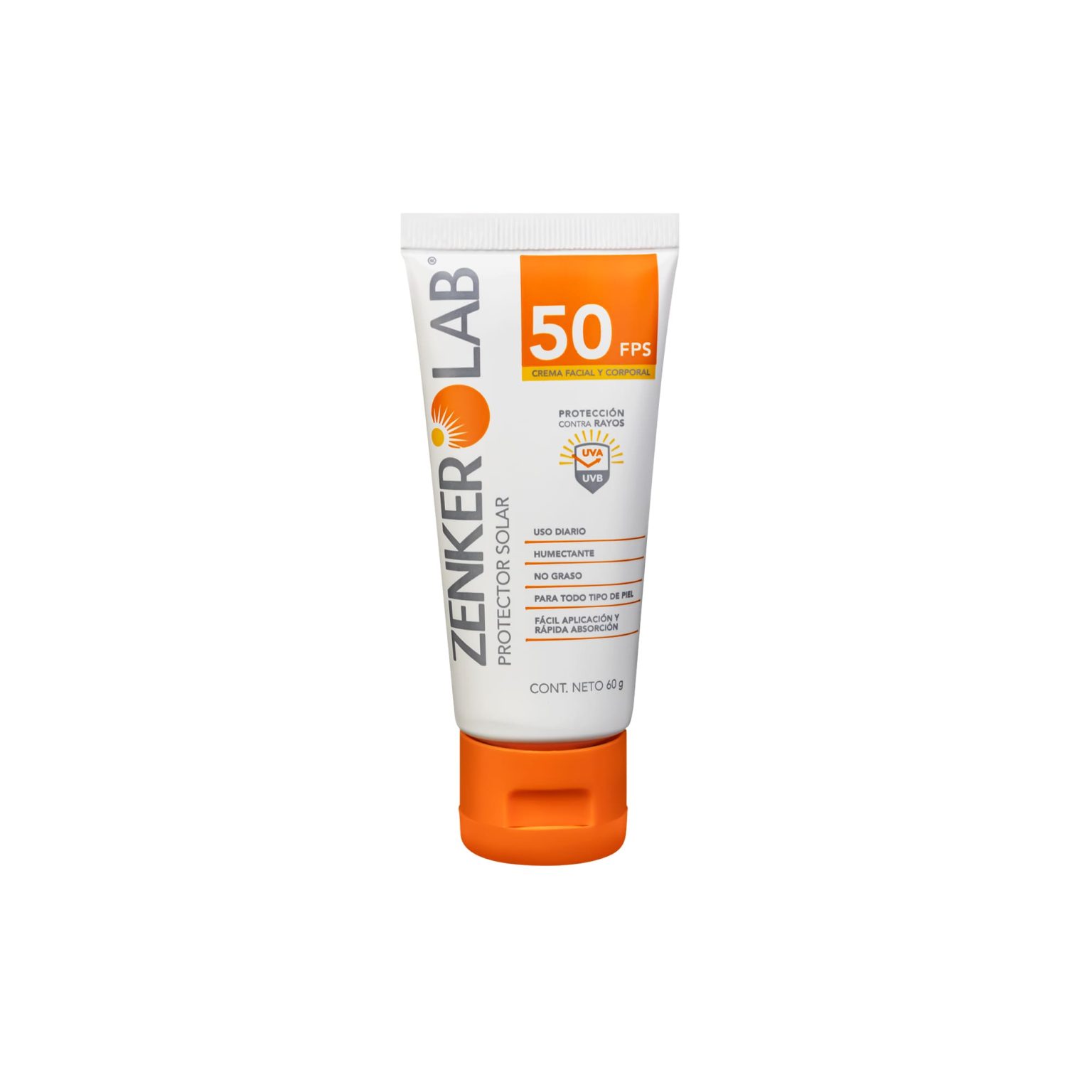 Protector solar (crema facial y corporal) Zenkerlab | Tiendas 3b